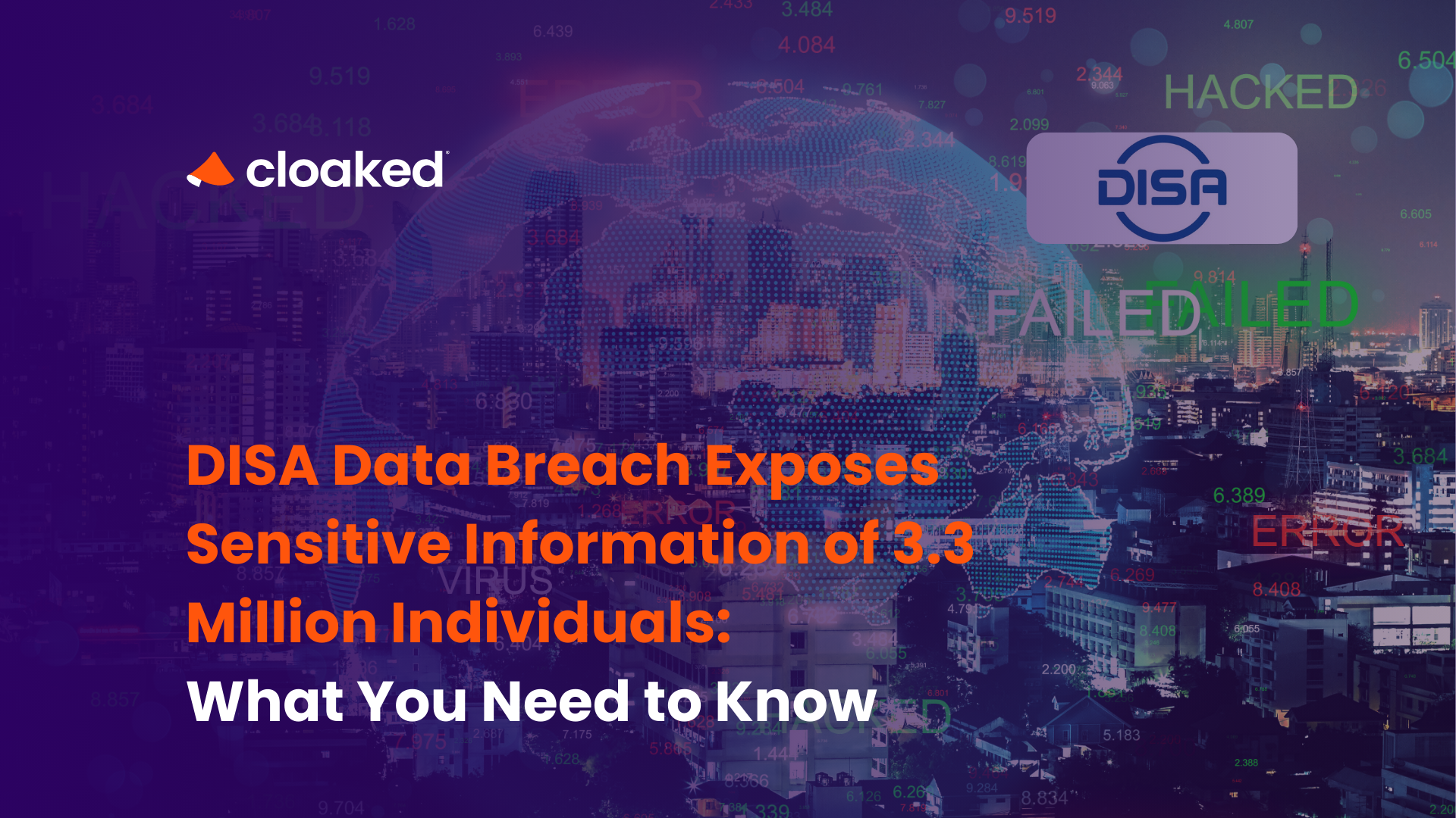 Cloaked - Finastra Data Breach Exposes Financial Data: What You Need to Know